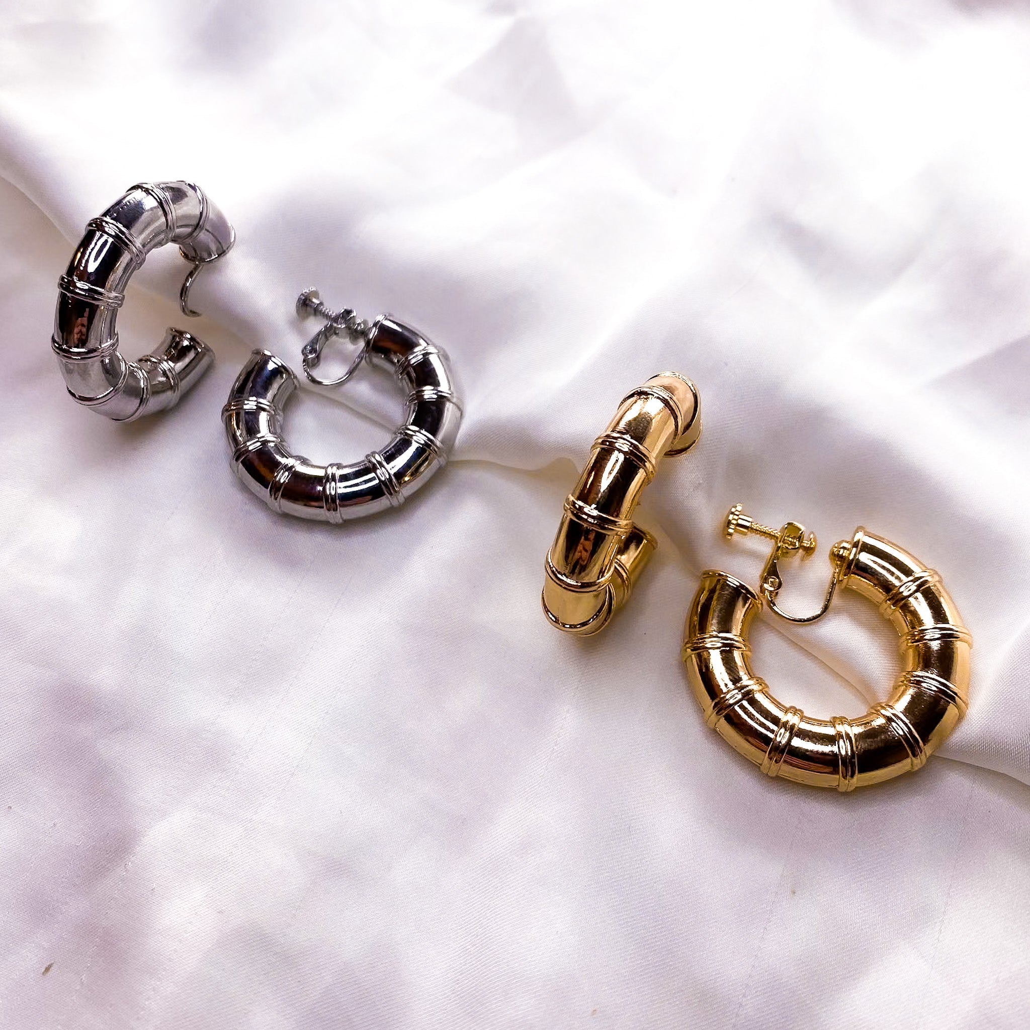 Bold Hoops Collection – Klipoorbellen.com