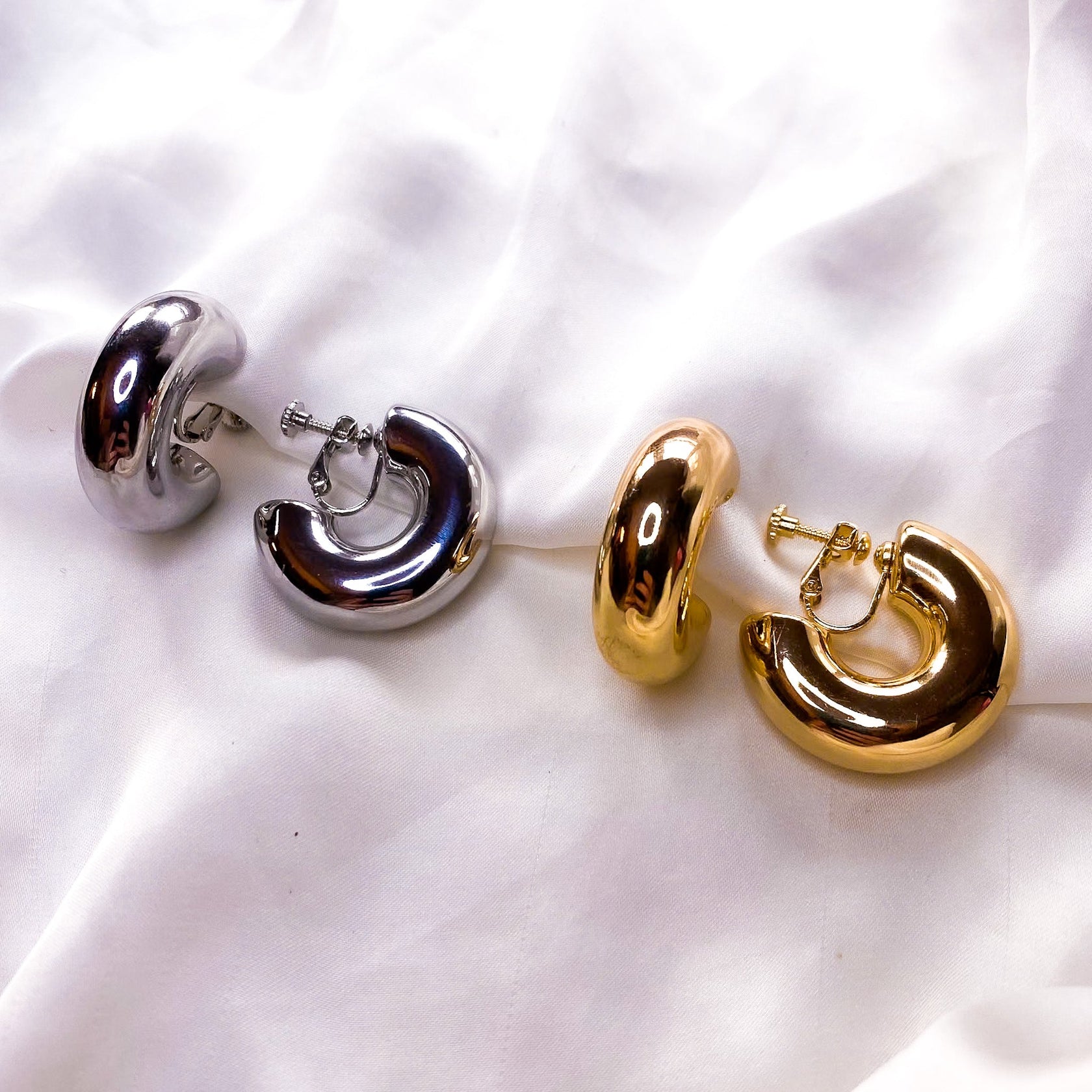 Bold Hoops Collection – Klipoorbellen.com