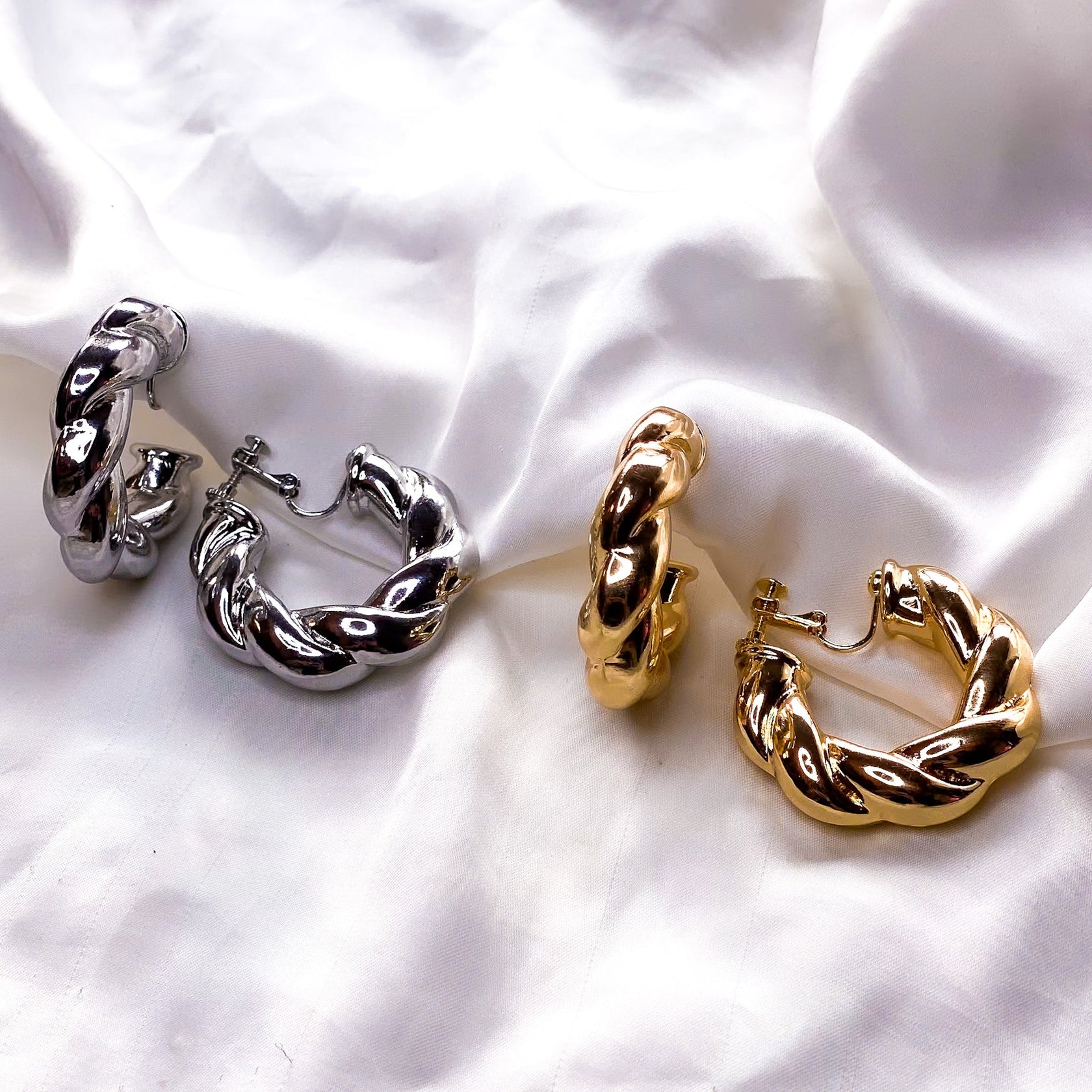 Bold Hoops Collection – Klipoorbellen.com